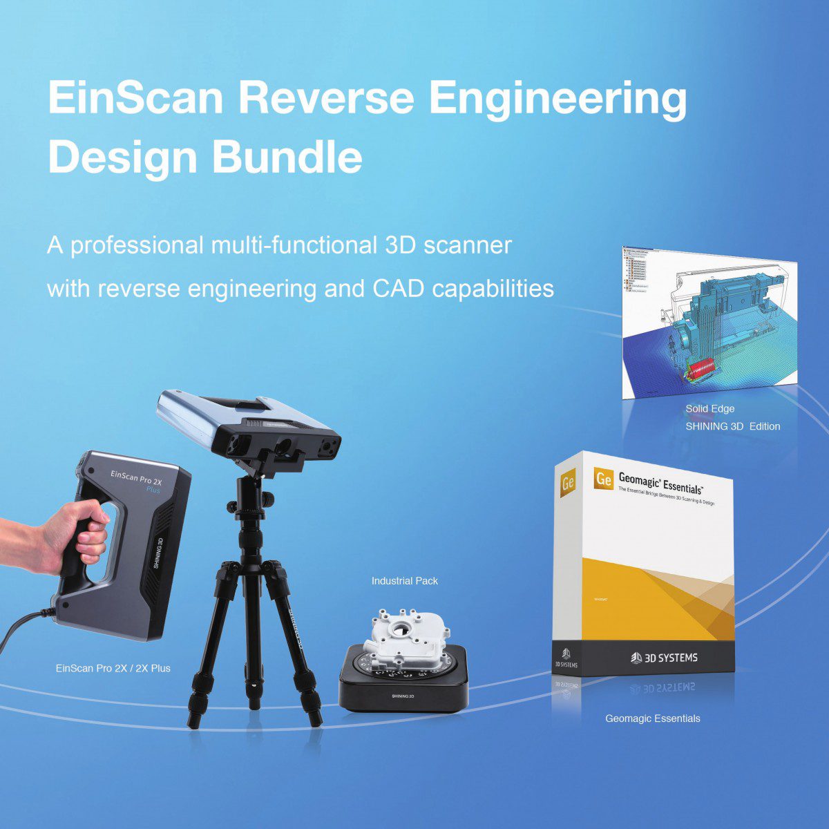 Reverse Engineering Bundle - Additive Manufacturing Technologies - AMTech3D